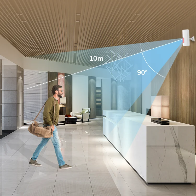 Minew Bluetooth 5.0 PIR Motion Sensor for Smart Home Control