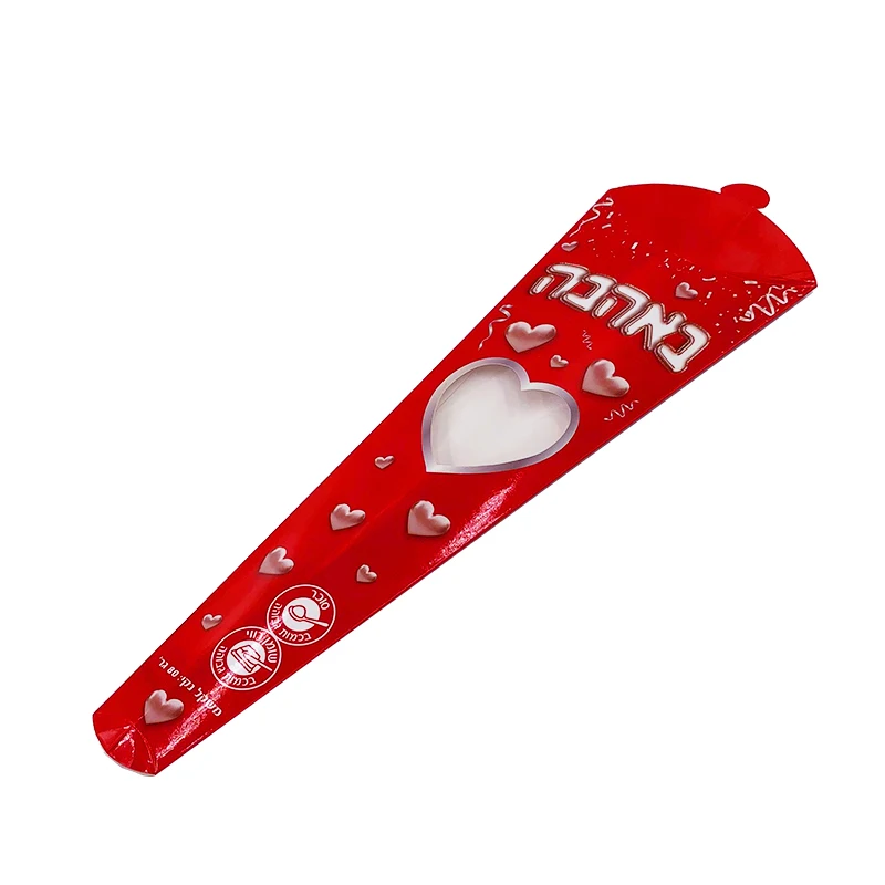 Folding Customized Chocolate Candy Triangle Paper Box Packaging Wedding ...