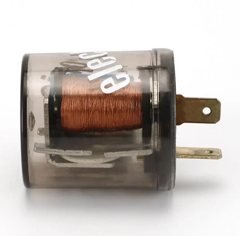 Automotive 12v Round Flasher Relays 2 Pin Led Turn Signal Light ...
