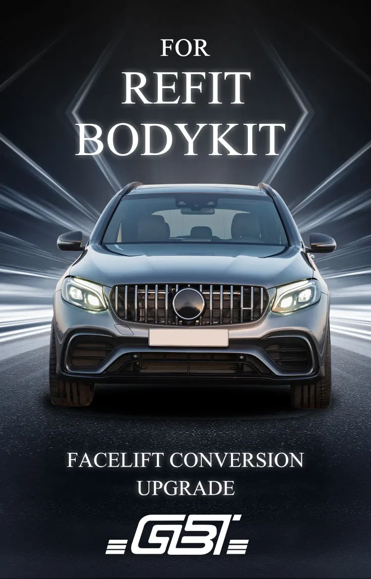 GBT Upgrade Conversion Body Kit for Mercedes Benz GLC W253