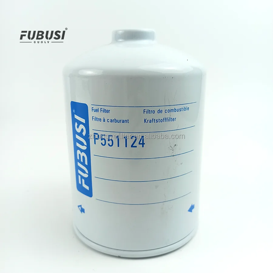 Fubusi Fuel Filter P551124 Diesel Filter Construction Machinery Spare ...