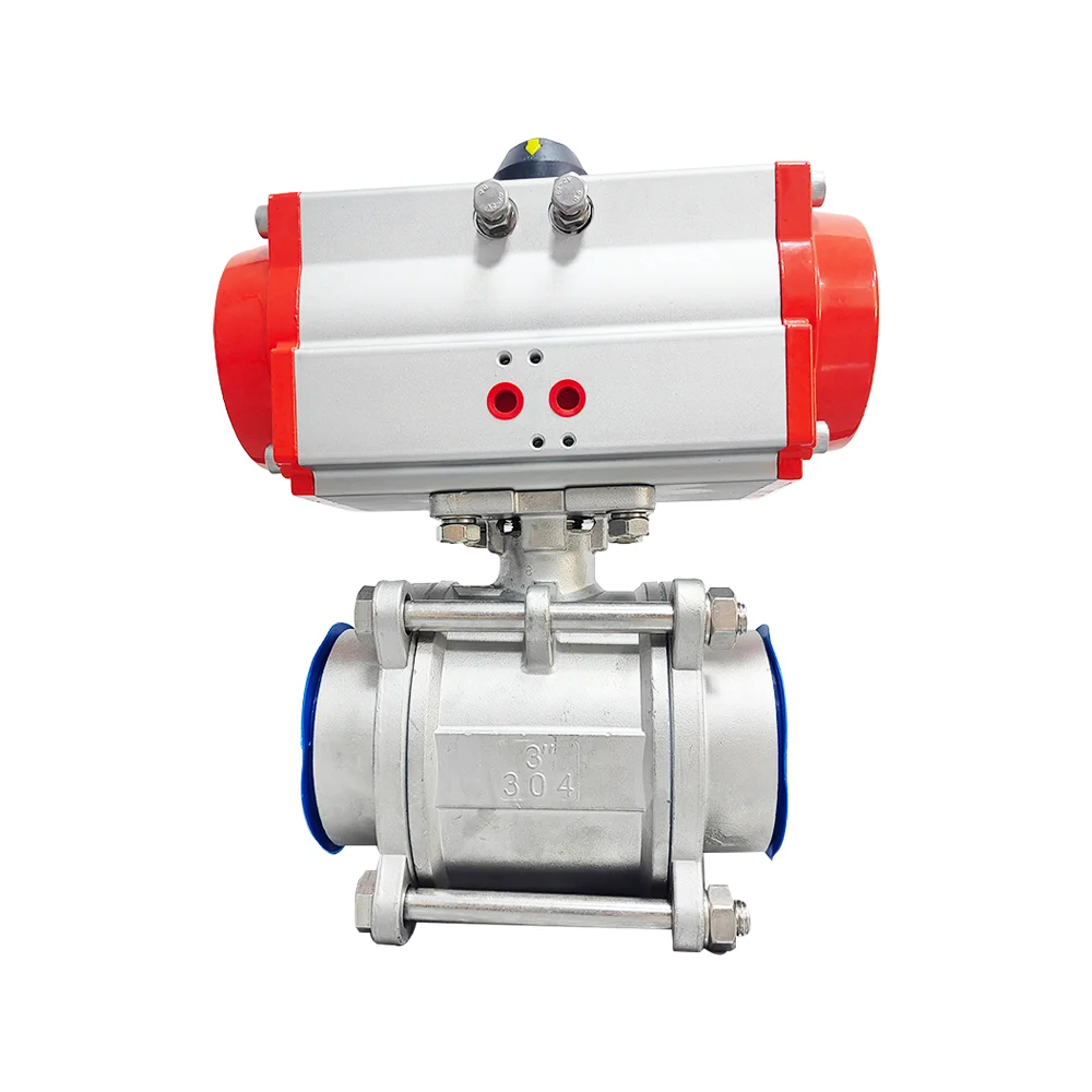 Atmospheric Steam Floating Ball Valve Bidirectional Stainless Steel ...