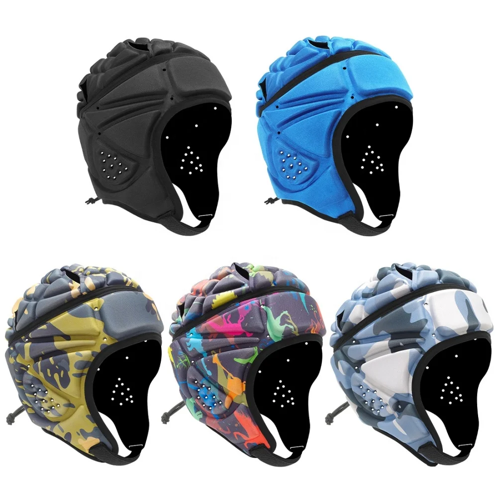 Sport Helmet Rugby Headgear Custom Soft Eva Flexible Rugby Football ...