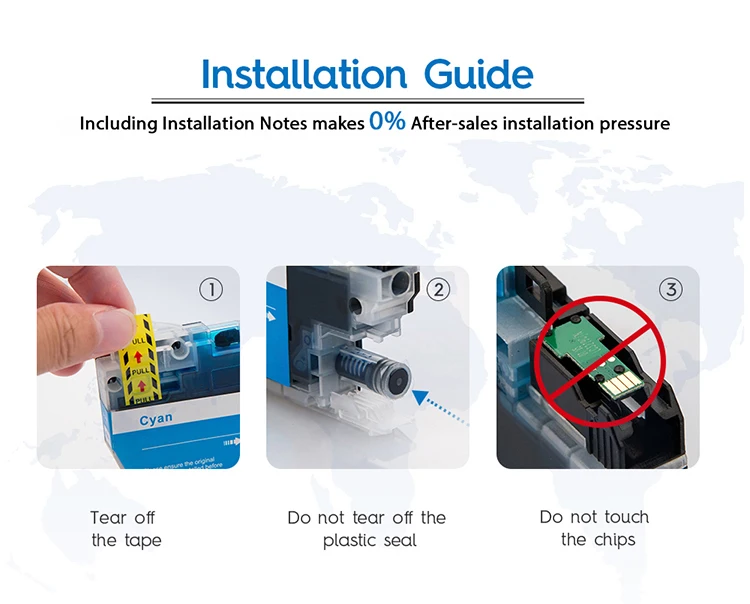 INK-TANK LC3617 LC3619 LC3719 XL Compatible Ink Cartridges