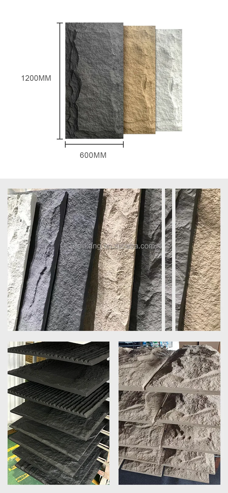 PU Culture Stone Wall Cladding - Durable & Stylish Decor