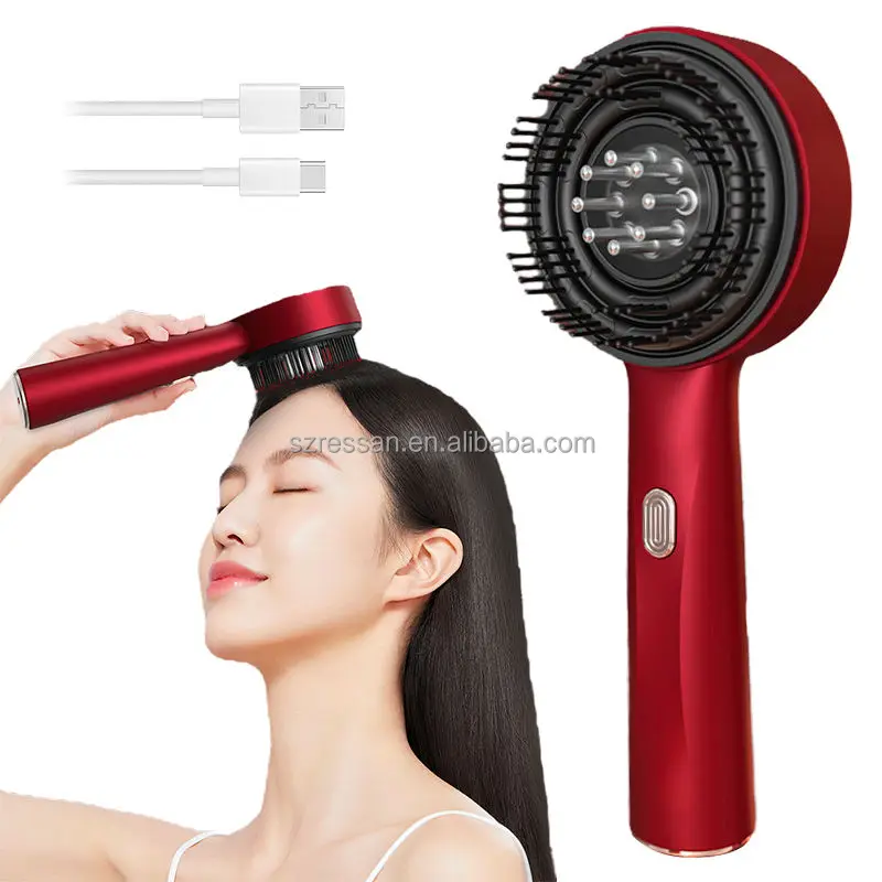 3 in 1 Scalp Massager Comb Portable Smart Head Scalp Massager Brush for ...