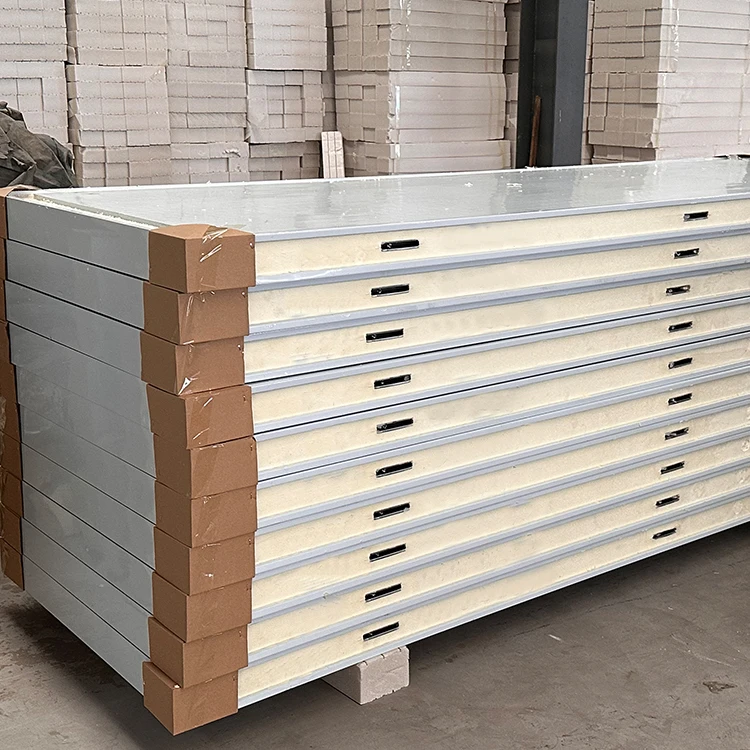 Insulation Structural Composite Sandwich Panels Prefab House Pu Wall ...