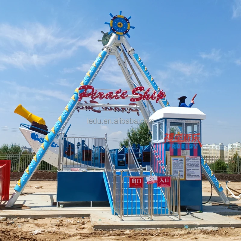 Prodigy Pirate Ship Ride - Fiberglass Amusement Park Attractions