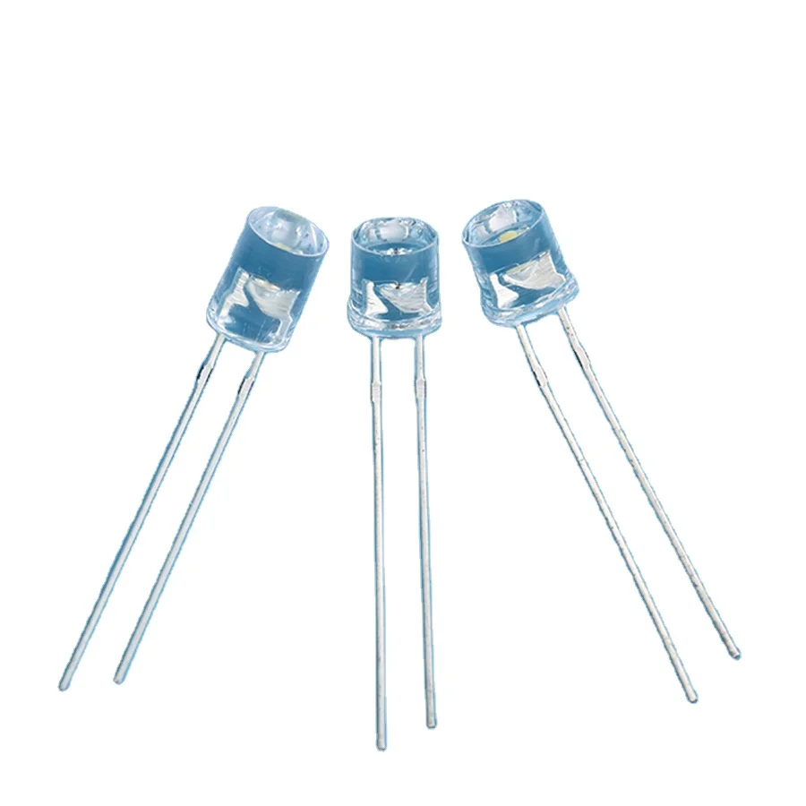 Flat Top Signal Diode LED 3mm 5mm 8mm 10mm Thickness 0.06W Light ...