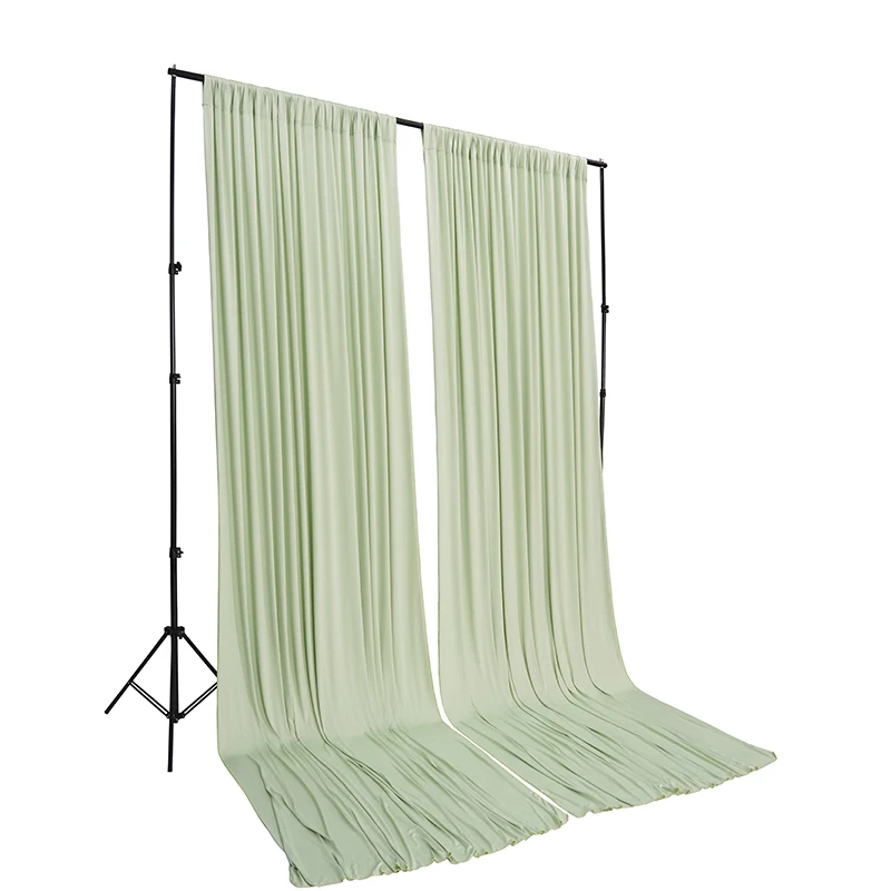 Spandex Fabric Wedding Backdrop Curtain Stage Panels Background for ...