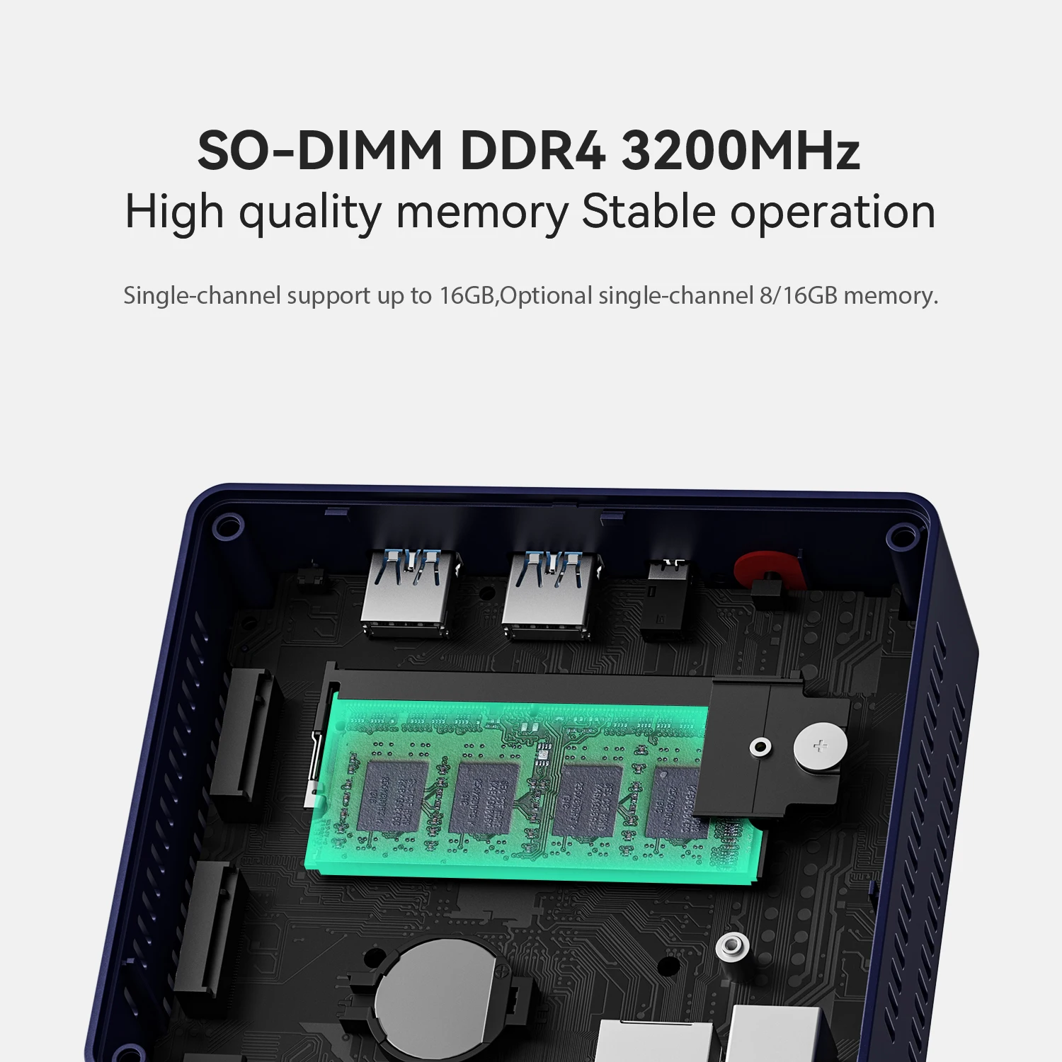 Beelink MINI-S13 Pro Mini PC - Intel Alder Lake-N150 CPU