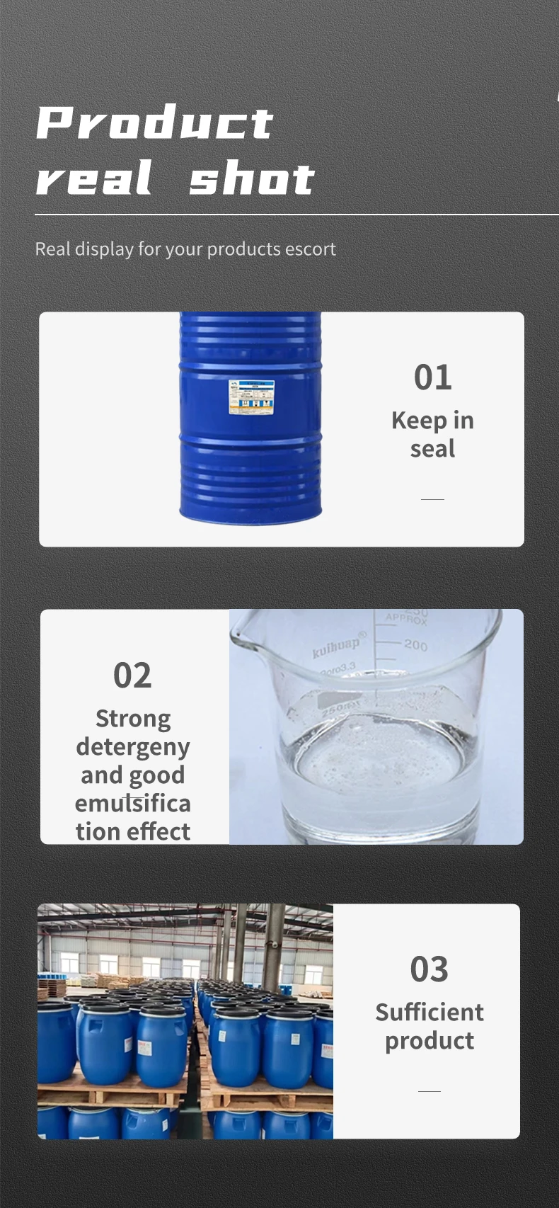 Daily Chemicals Nonionic Surfactant Fatty Alcohol Polyoxyethylene Ether Aeo 9 Ethoxylate With ...