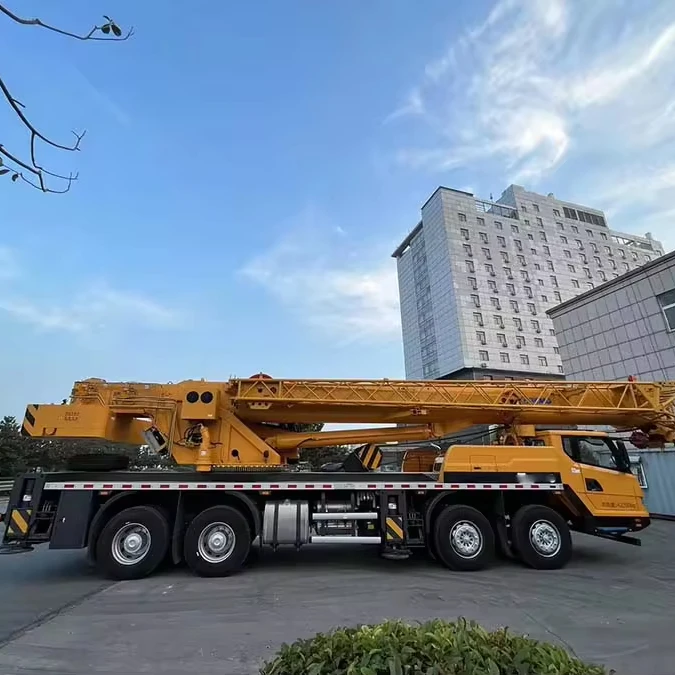 50 Ton Qy50k5d Truck Crane Long Boom High Reach Qy50k5d - Buy 50t ...