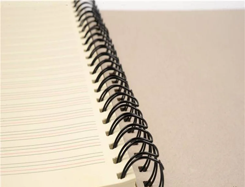 Double Loop Spiral Binding Wire Twin Ring Wire-o For Notebook Binding ...