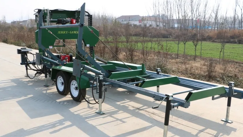 Automatic Portable Timber Hydraulic Industrial Sawmill Machine Diesel ...