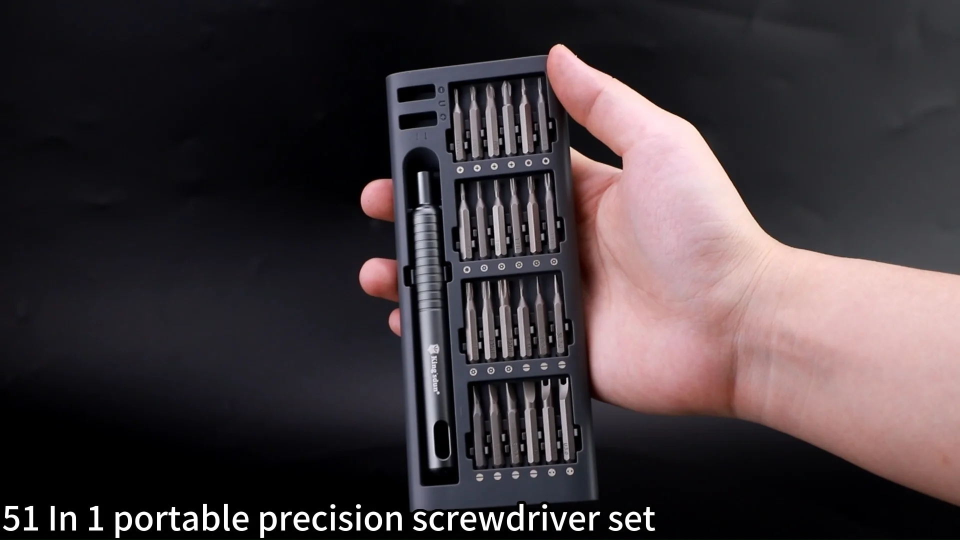 51 In 1 Screwdriver Set With 48pcs Mini Screwdriver Bits Magnetic ...
