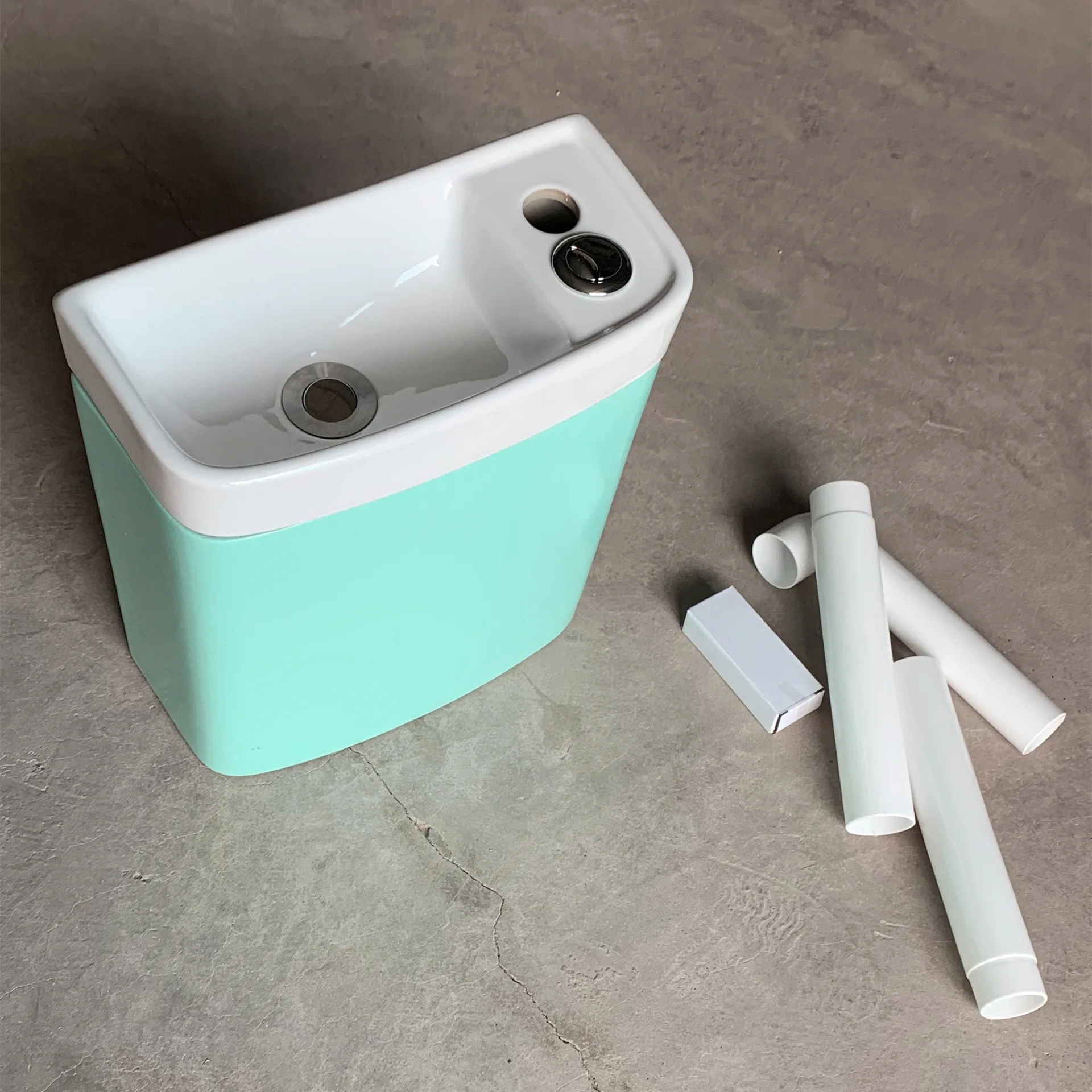 Positive Outdoor Tank Water Saving Toilets Vessel Squat Pissing Closet ...