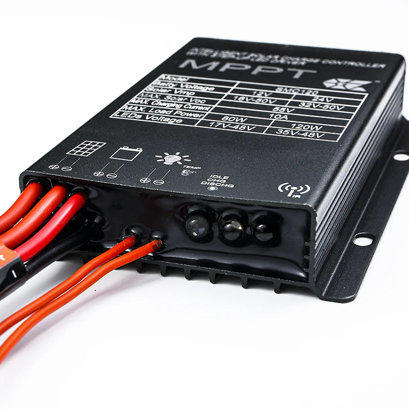 Gloss Customizable Solar Street Light Controller 30A 3.2V 60W MPPT