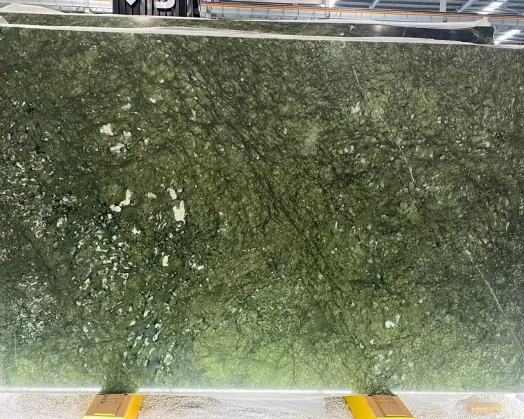 Luxury Imported Polished Natural Green Stone Green Quartzite Slab For ...