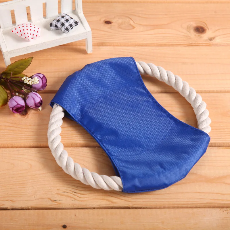 Flying Disc Dog Rope Toys Dog Training Toy Assortment Puppy Rope Toy ...