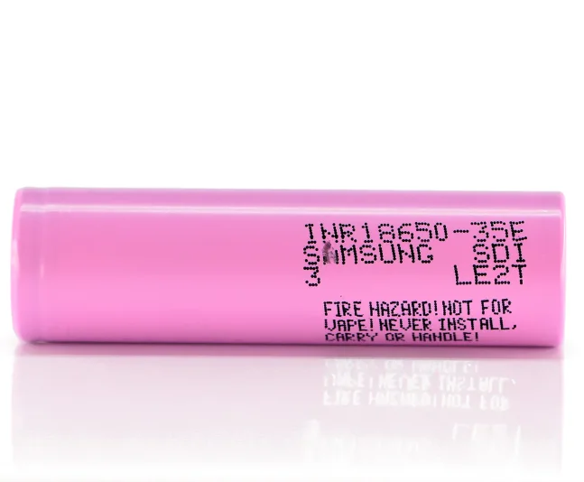 Genuine Batteries Samsung Inr18650 35e 3.6v High Capacity 3500mah ...