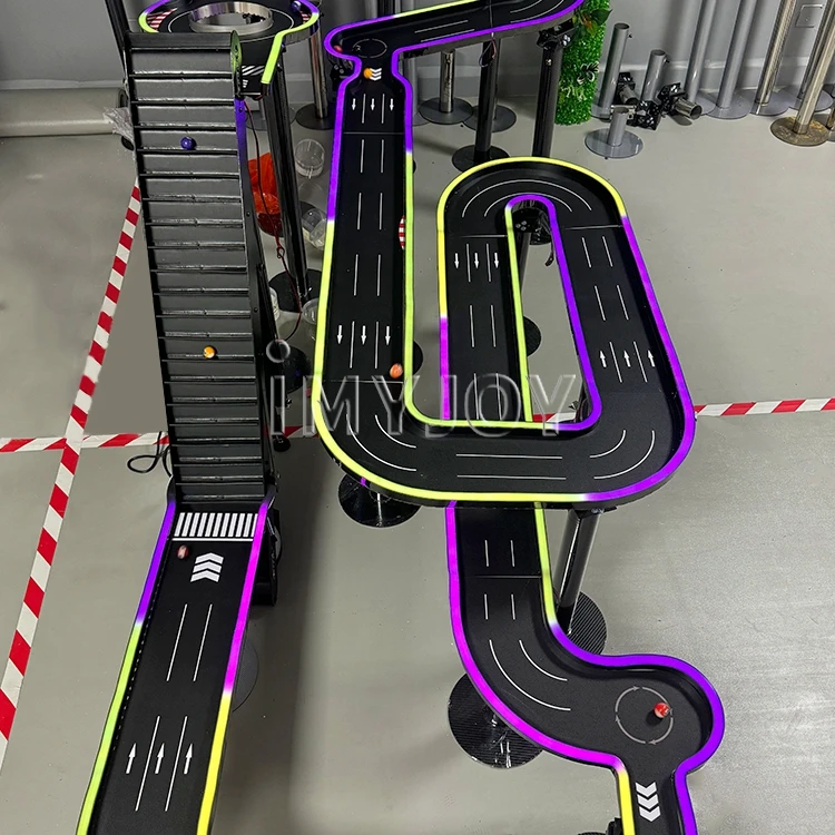 DIY Custom Maze Marble Battle - Rolling Bead Racing Game