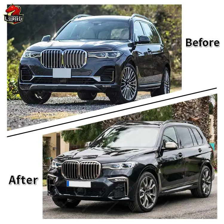 M Sport Bodykit For Bmw X7 G07 Front Bumper Rear Bumpers Side Skirts ...