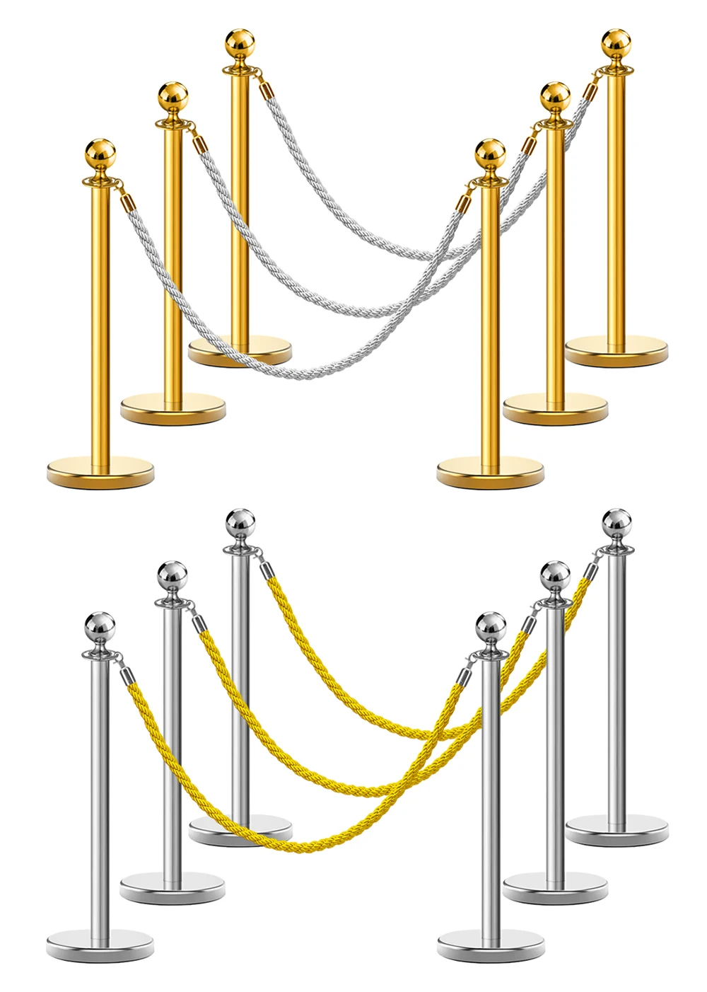 Stainless Steel Metal Waiting Lines Queues Traffic Line Barrier Control ...