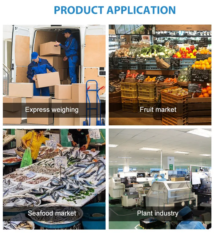 200kg Stainless Steel Luggage Platform Parcel Weight Measuring Floor ...