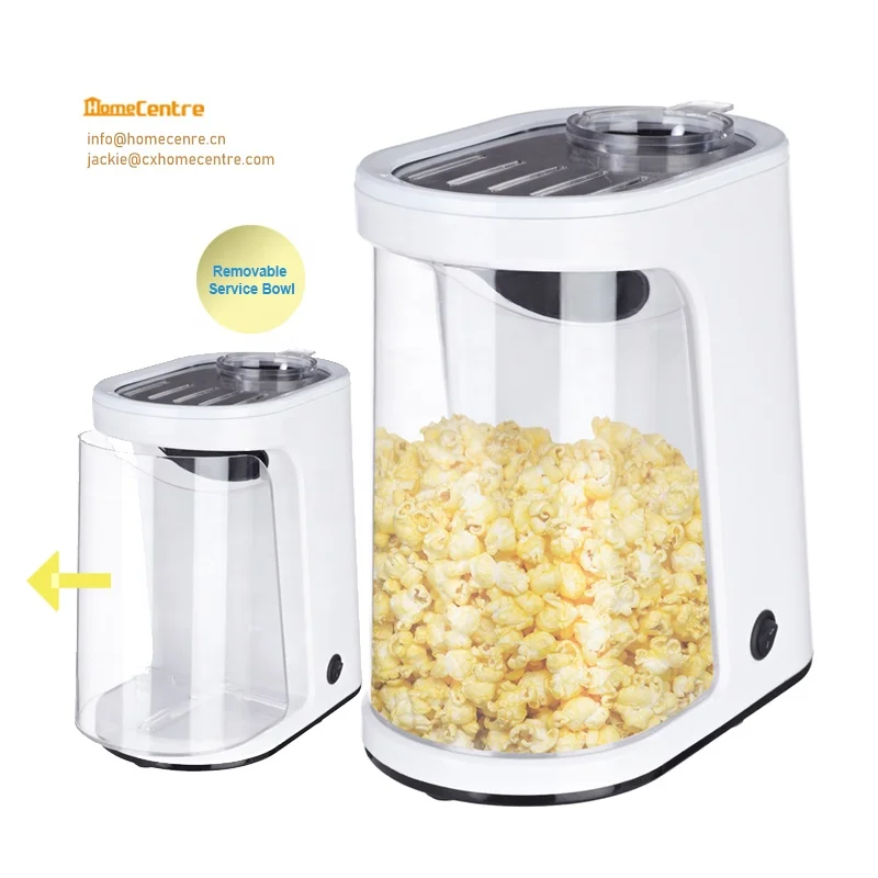 Compact Design Detachable Popcorn Maker With Removable Service Bowl ...