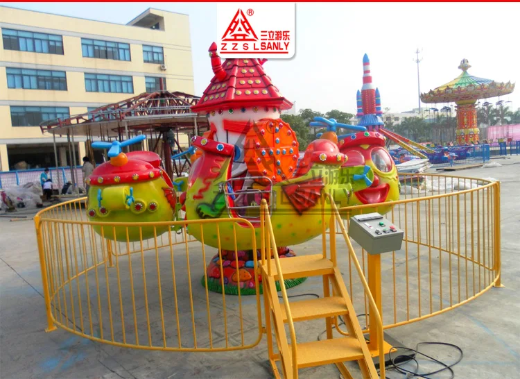 Small Investment Children Playground Carnival Game Indoor Rotation Big ...