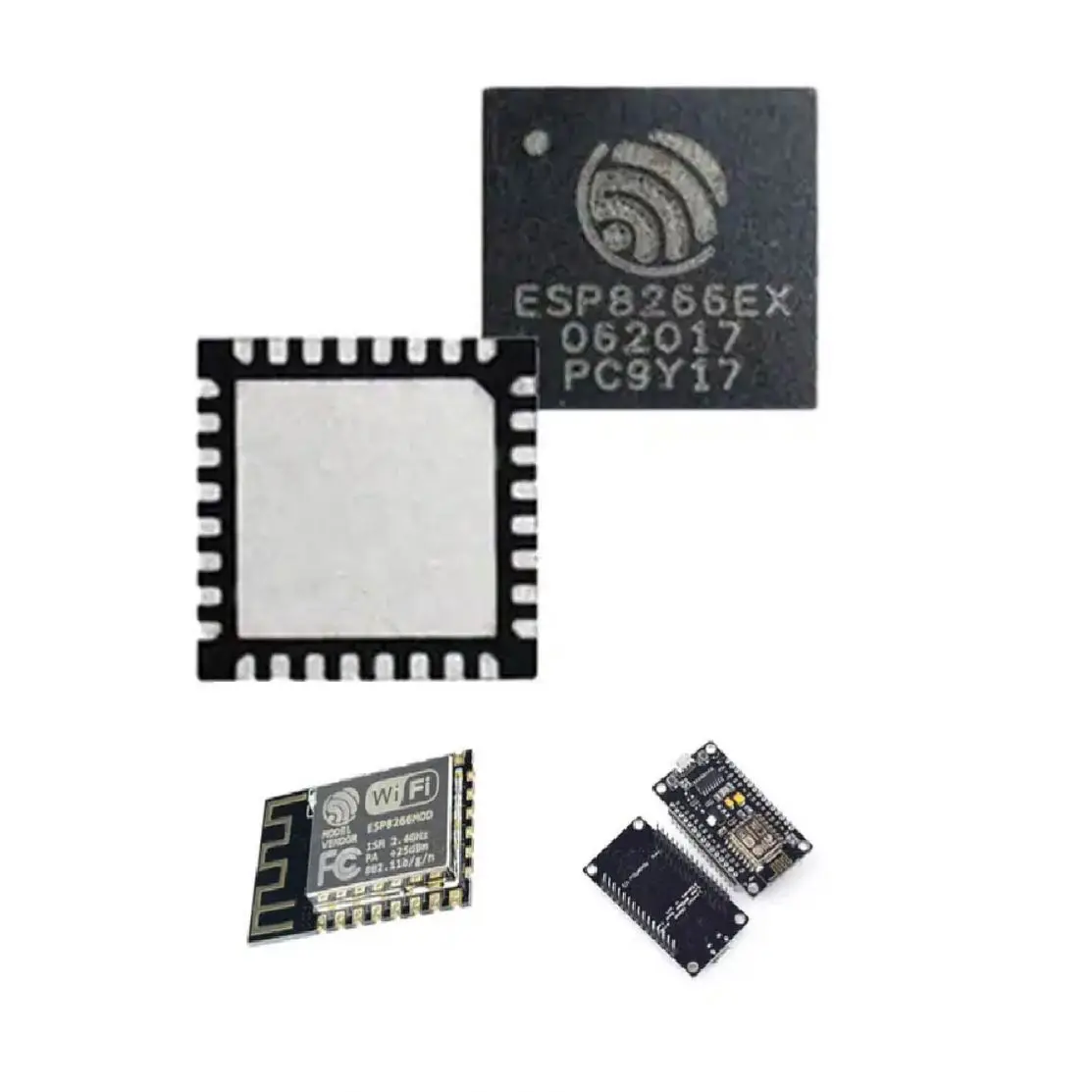 Esp8266 Esp32 Bom List Ic Esp8266ex Esp 8266 Rf Txrxmcu Wifi 32vfqfn For Nodemcu Esp8266 Wifi 7565