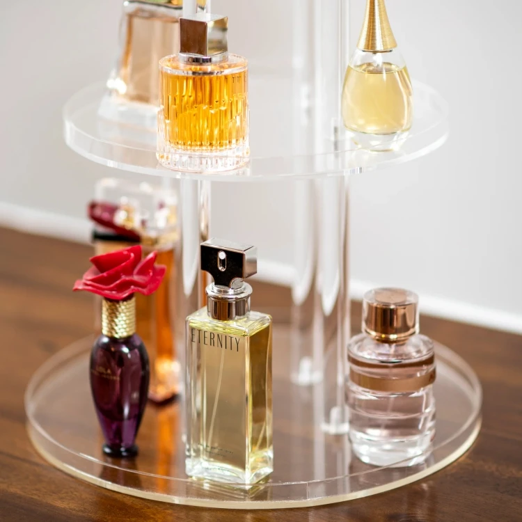 4 Tier Acrylic Counter Perfume Display Stand Tray| Alibaba.com