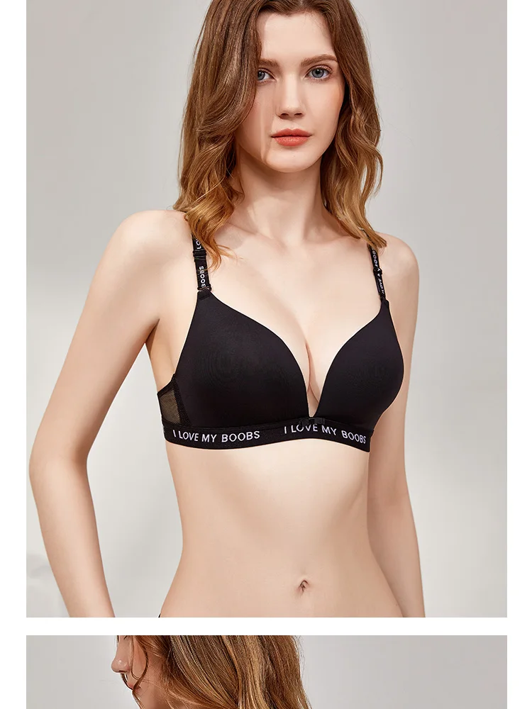 Weiyesi Wireless Triangle Brassiere - Soft, Seamless, and Supportive