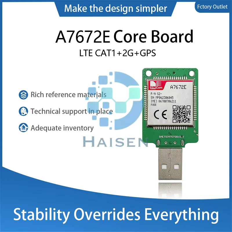 Haisen Simcom A7672e Usb Dongle A7672e-dongle Development Board Lte ...
