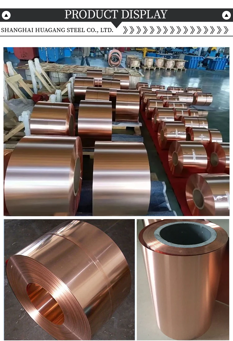 New Product Copper Strip Wire Top Quality 99.9% Pure C10100 C10300 ...