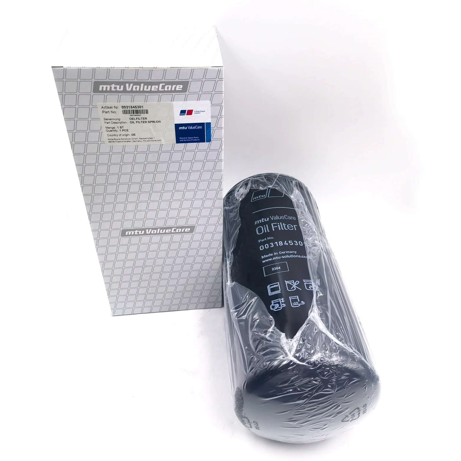 Alibaba.com: MTU 0031845301 Oil Filter for Diesel Engines, Compatible ...