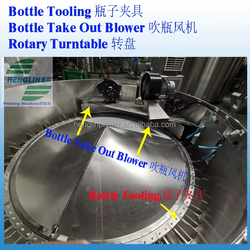 High Speed Bottle Rotary Feeding Turntable Sorter Machine
