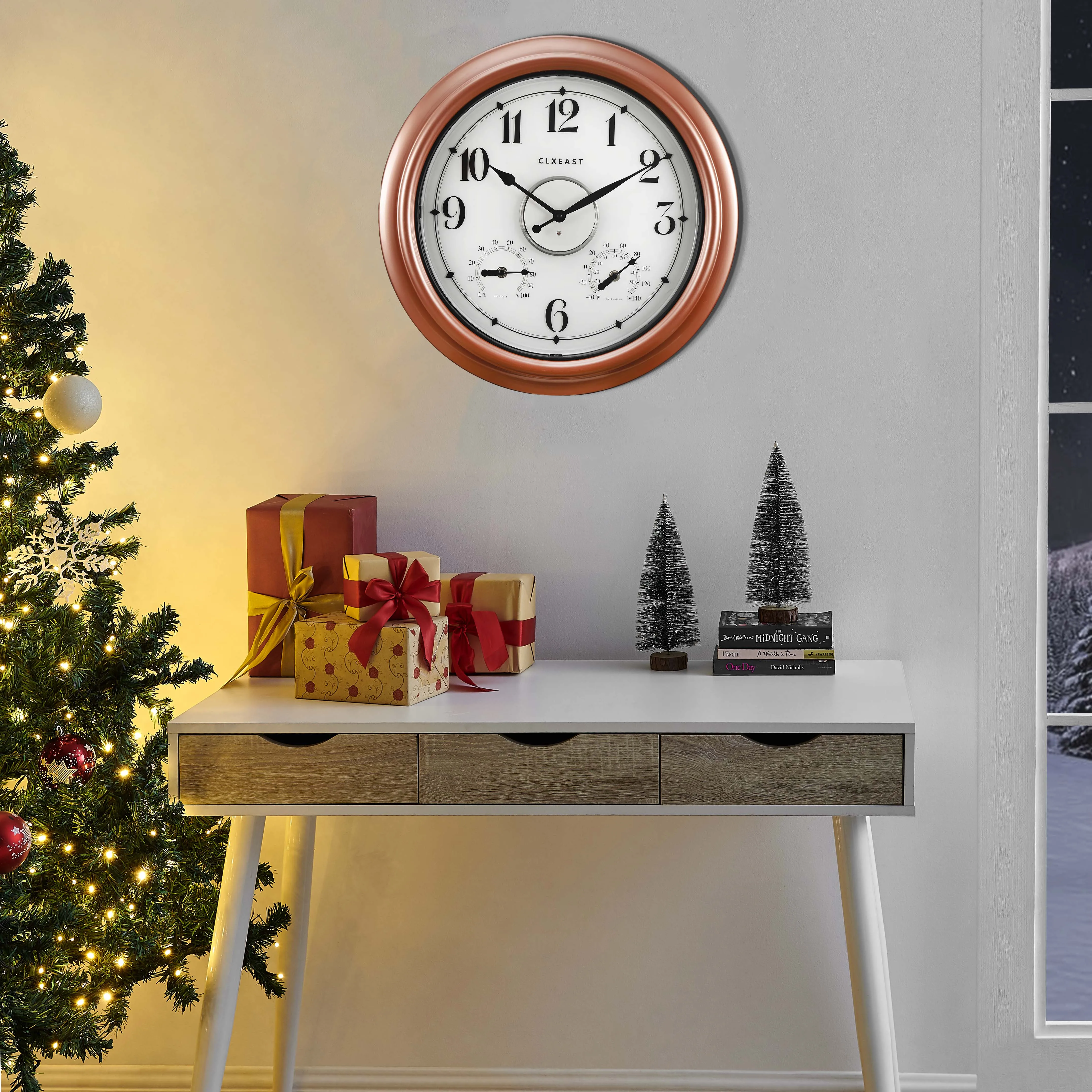 INFINITY TIME Wall Clock - Luxury Indoor & Outdoor Decor