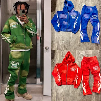 Men Winter Tracksuit High Quality 2 Piece Set Men Herren Baggy ...