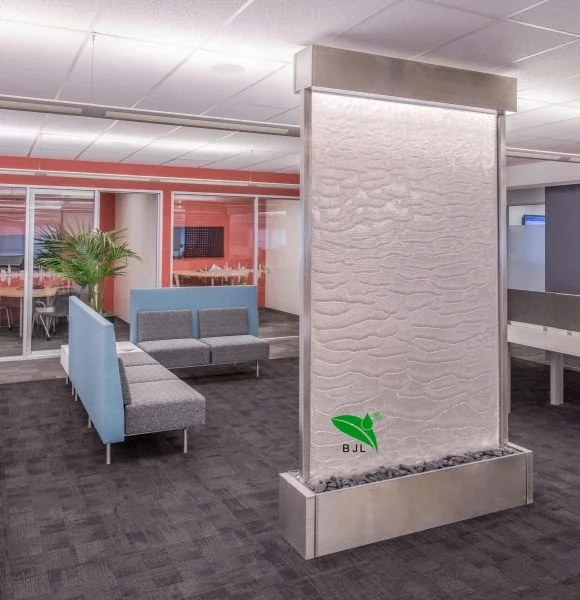 Steel Wire Mesh Waterfall Wall - Stylish & Durable Feature