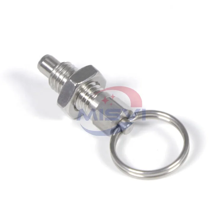 Misvi High Precision Gn717 Stainless Steel Pull Ring Index Plunger - Buy Ss304 Cotter Pin Split ...