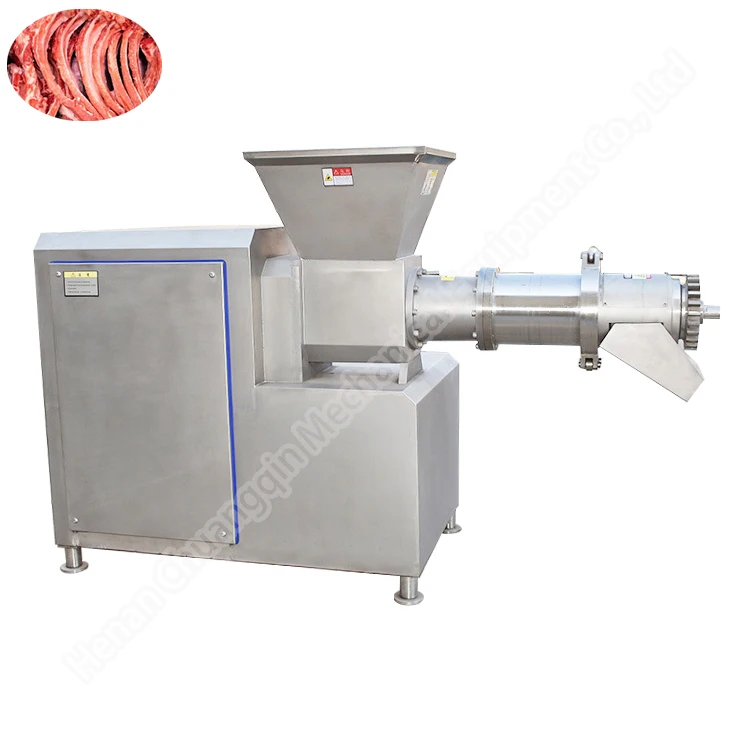 Automatic Bone And Meat Separator 5 tons/hour deboning machine bone separator Chicken Meat Bone ...