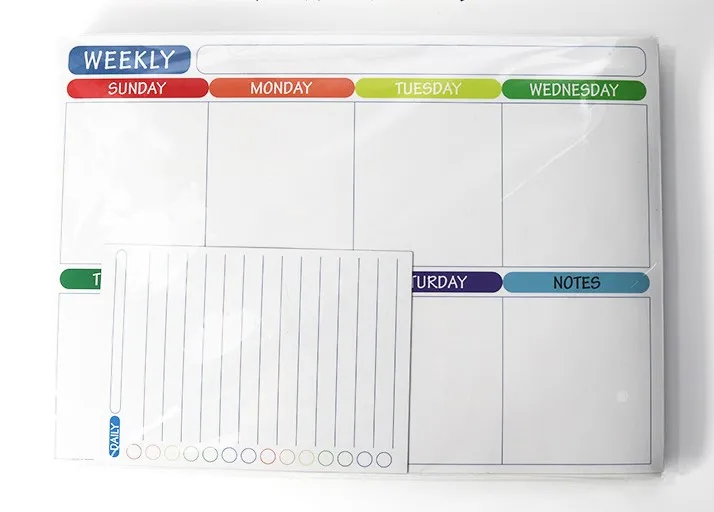Custom Printed Fridge Magnet Planner Magnetic Weekly Planner Magnetic ...