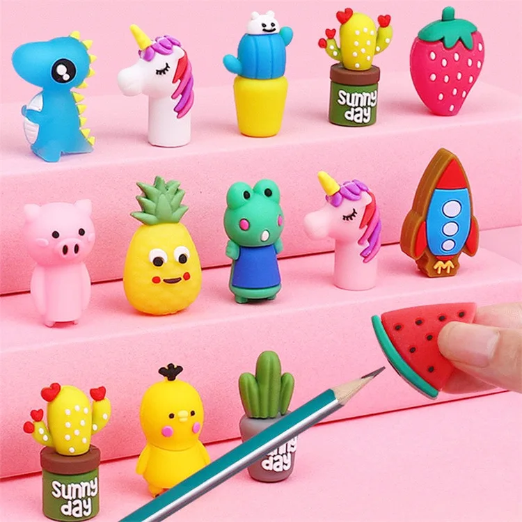 Custom Soft PVC Pen Cap - Eco-Friendly Pencil Toppers
