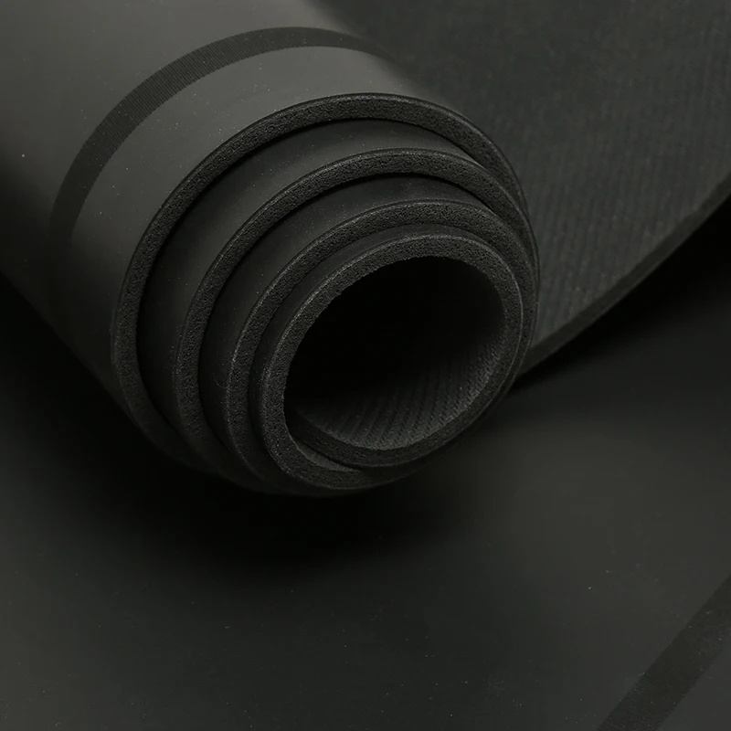 Custom Round Oval Capsule Shape Arched Pu Yoga Mat Natural Rubber Extra ...