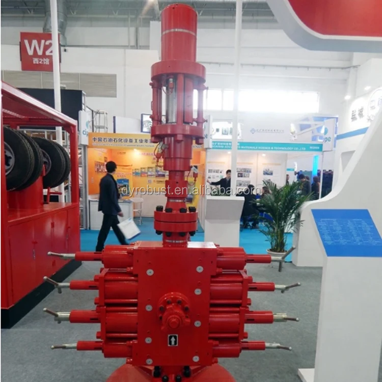 API 16A Wellhead Wireline Unit Part Hydraulic Quad Ram BOP Blowout ...