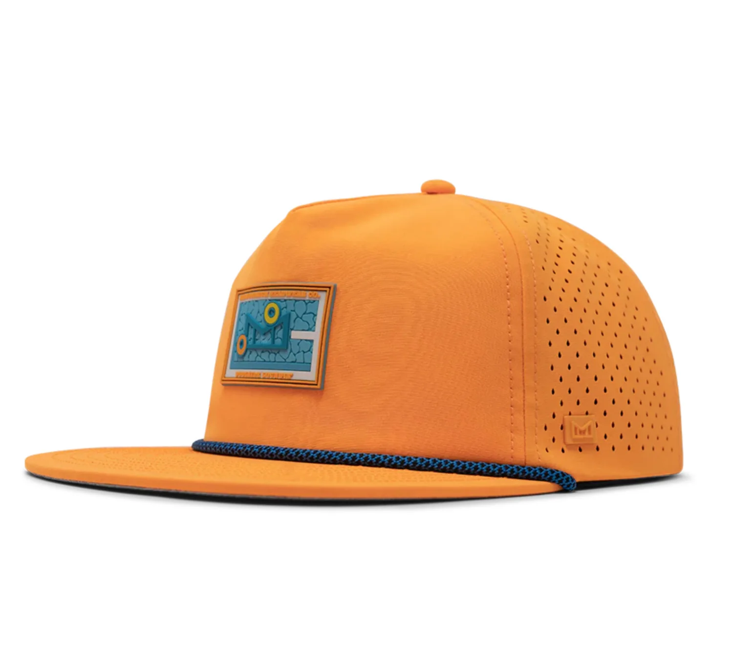 Custom Logo Flat Brim Laser Cut Perforated Water Proof Baseball Cap,5 ...