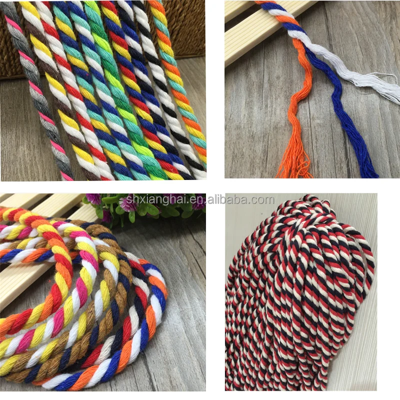 High Speed Three Strands Twisted Rope Braiding Machine For Gift Bad And ...