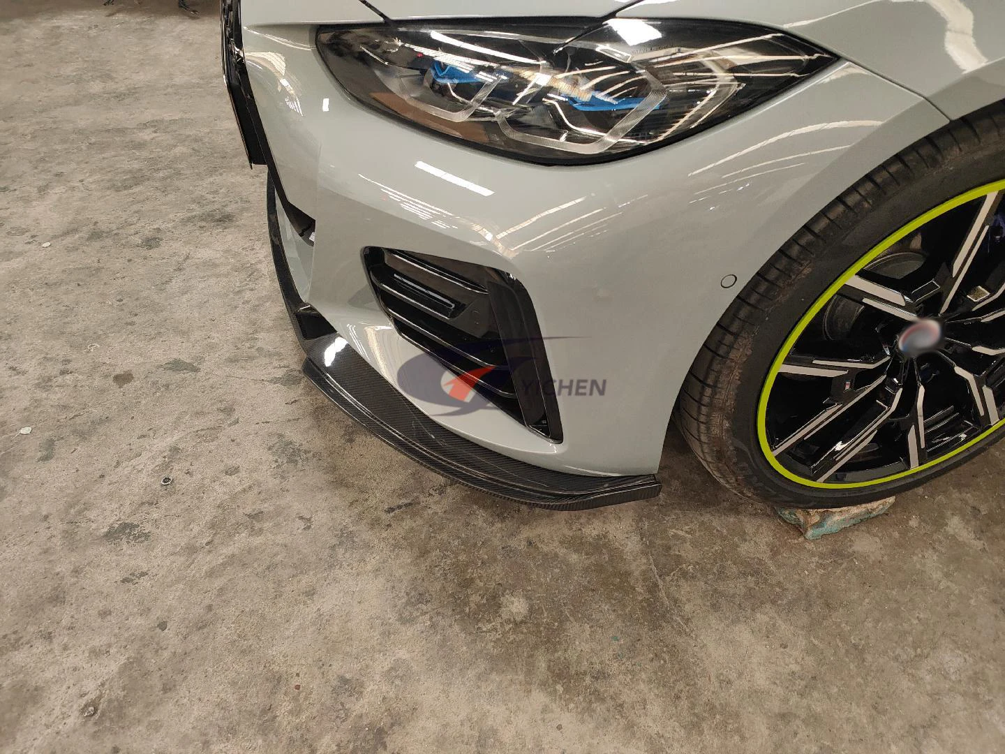 Mp Style Carbon Fiber Front Lip For Bmw 4series 425i G26 Front Lip ...